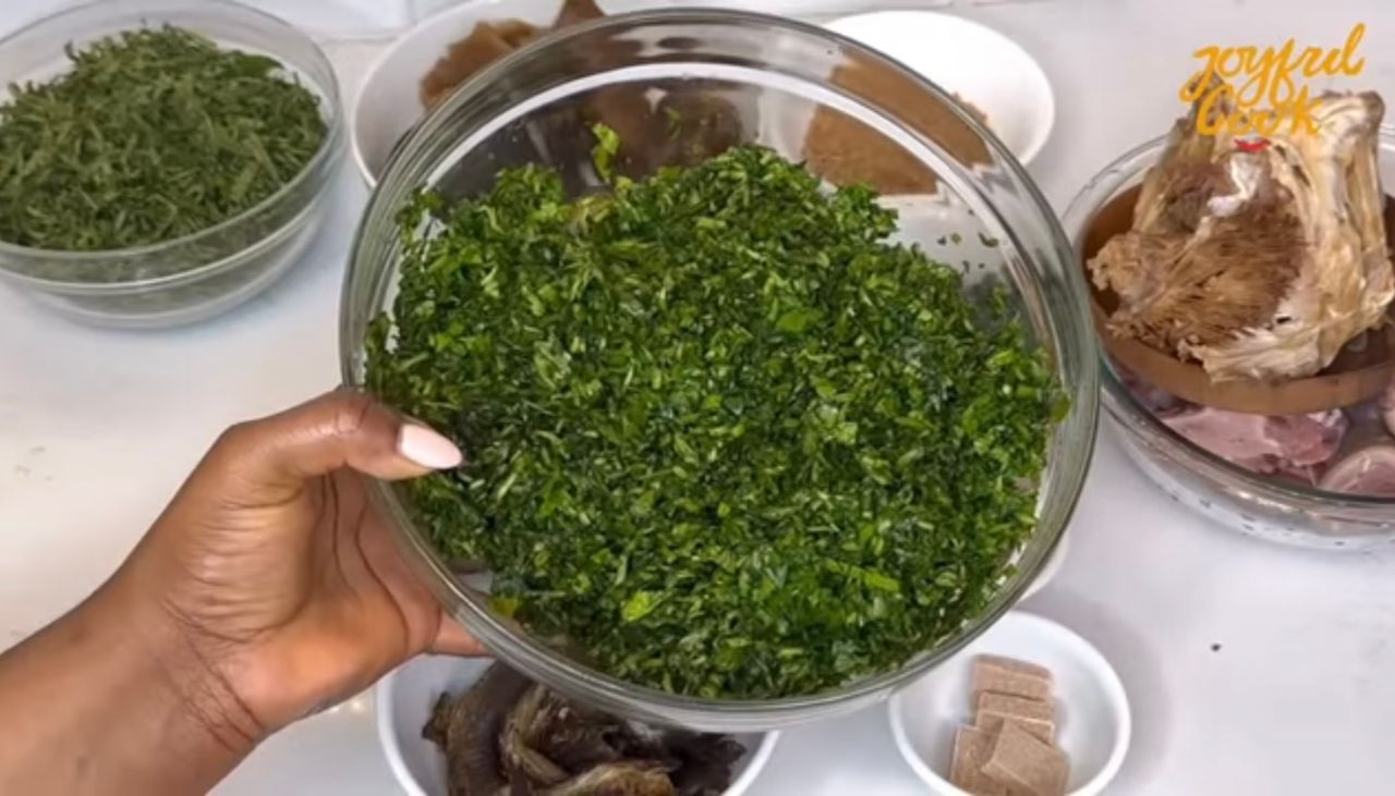 Authentic Afang Soup Recipe | How to Make Nigerian Afang & Waterleaf Soup